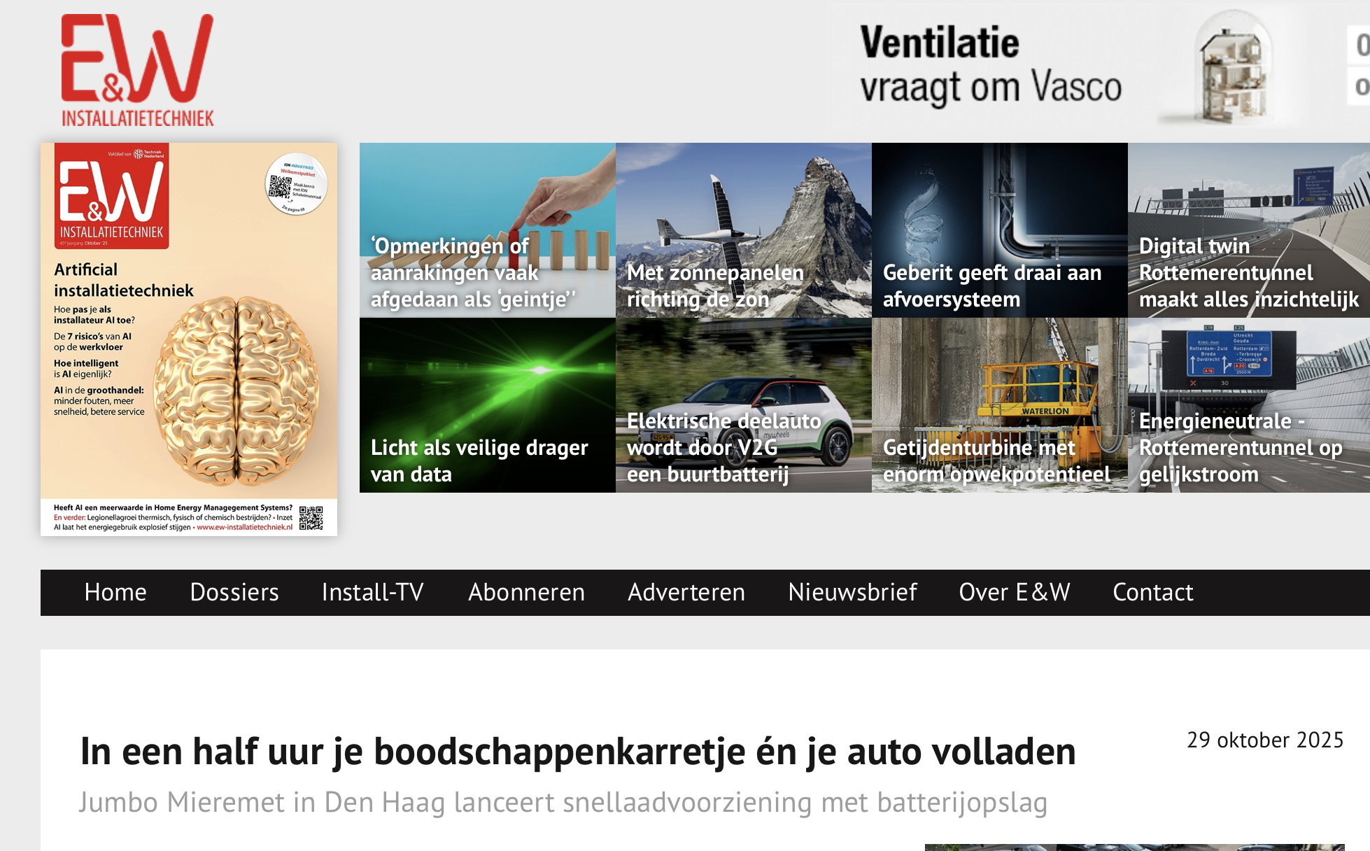 Jumbo Mieremet loopt voorop met slimme snellaadvoorzieningen - Continews